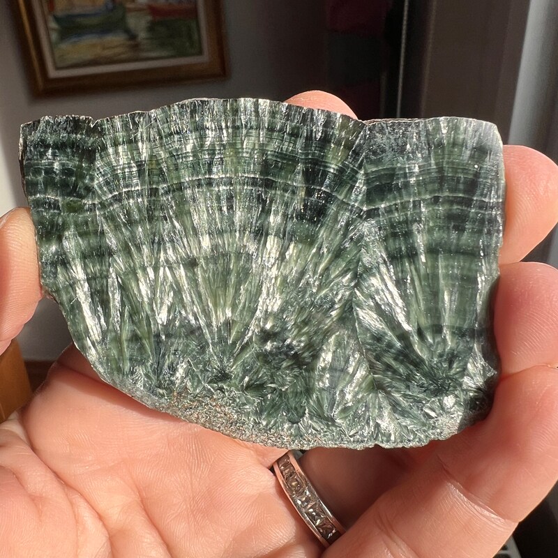 Green Seraphinite - Etsy