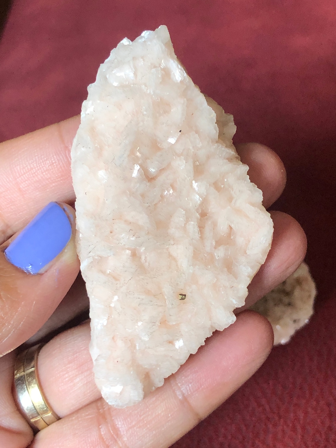 Set of 3 Dolomite Natural Gemstone Cluster Pink Dolomite - Etsy