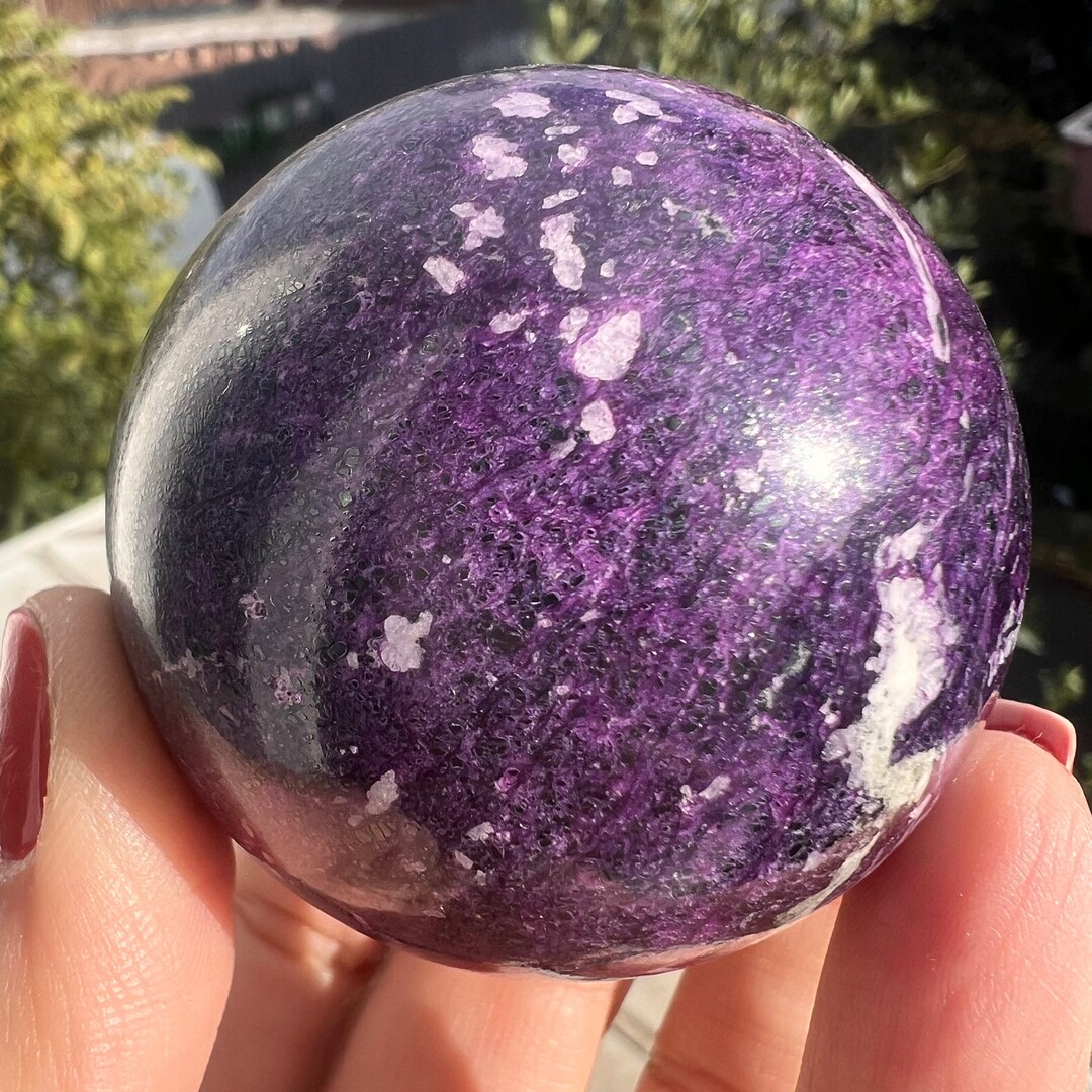Very Rare! Kammererite Crystal Sphere From Turkey - Etsy