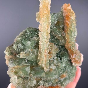 Rare Piece Green-yellow Halite Stallactites With Atacamite Specimen - Etsy