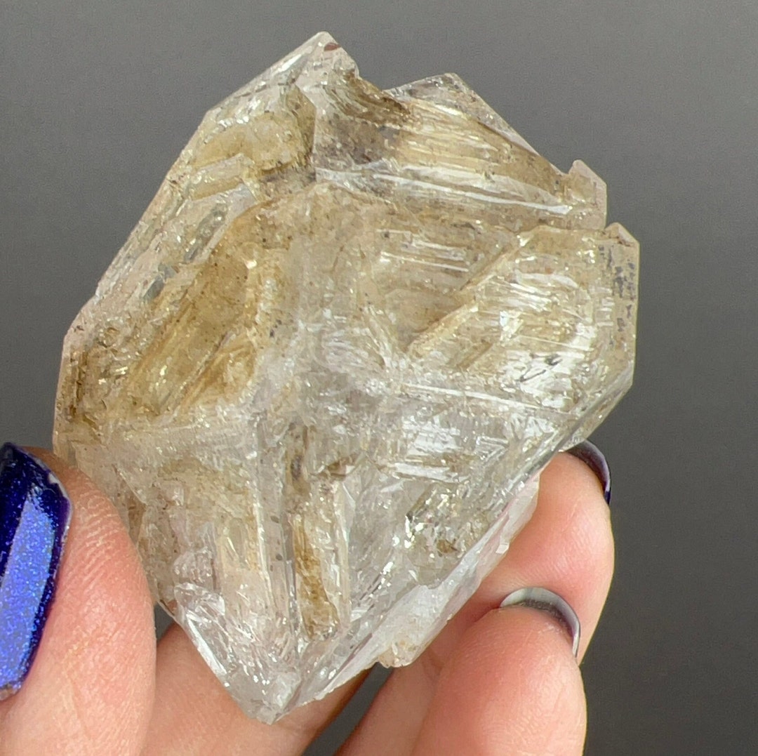 Amazing! Fenster Window Quartz With Clay Inclusion, Fenster Quartz - Etsy