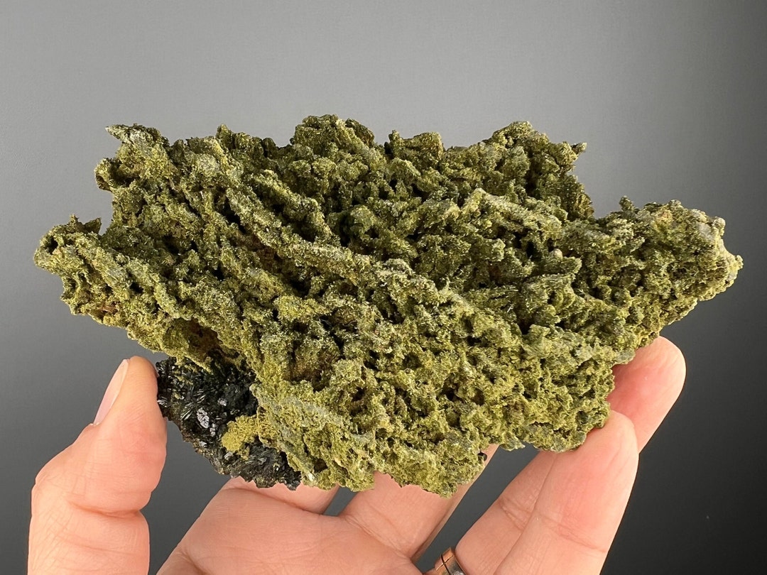 Forest Quartz With Epidote, Extra Sparkly Green Epidote With Quartz ...