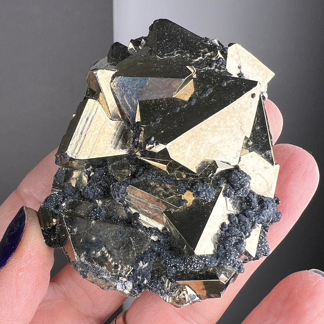 Lustrous Cubic Pyrites From Peru, Pyrite Specimen - Etsy