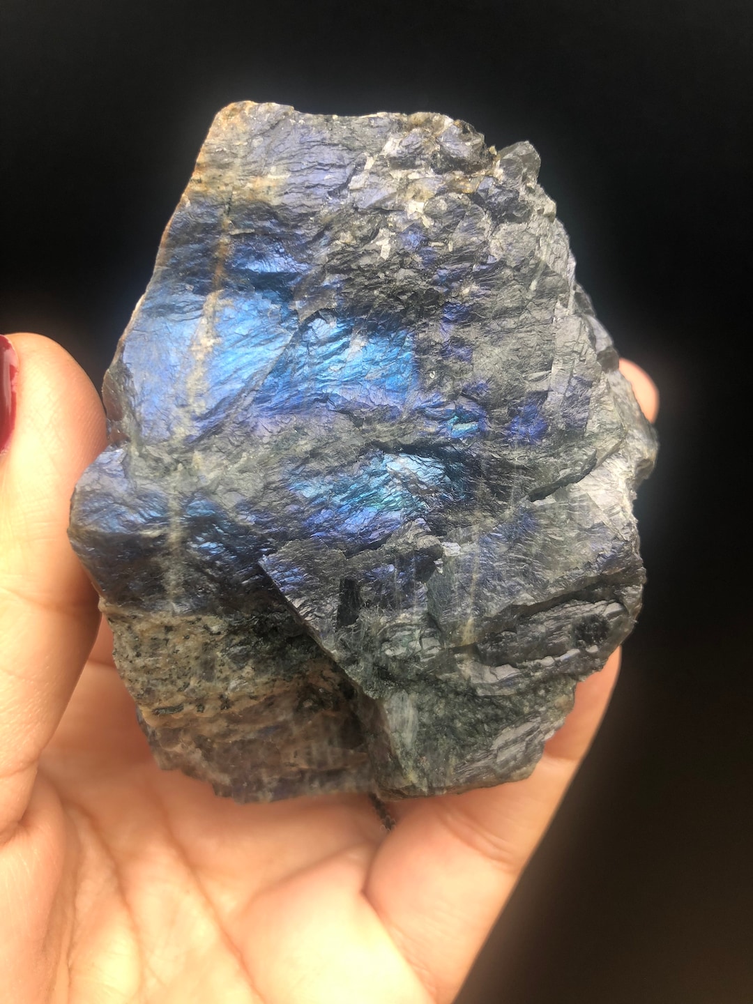 Perfect Color Natural Spectrolite Specimen, Spectrolite Crystal - Etsy