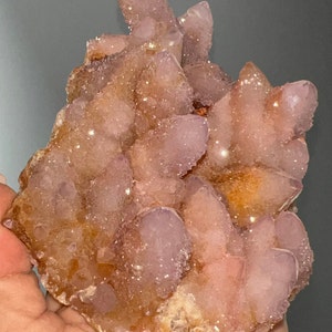 Lilac Cactus Spirit Quartz Crystal: Natural Stone Collection - Etsy