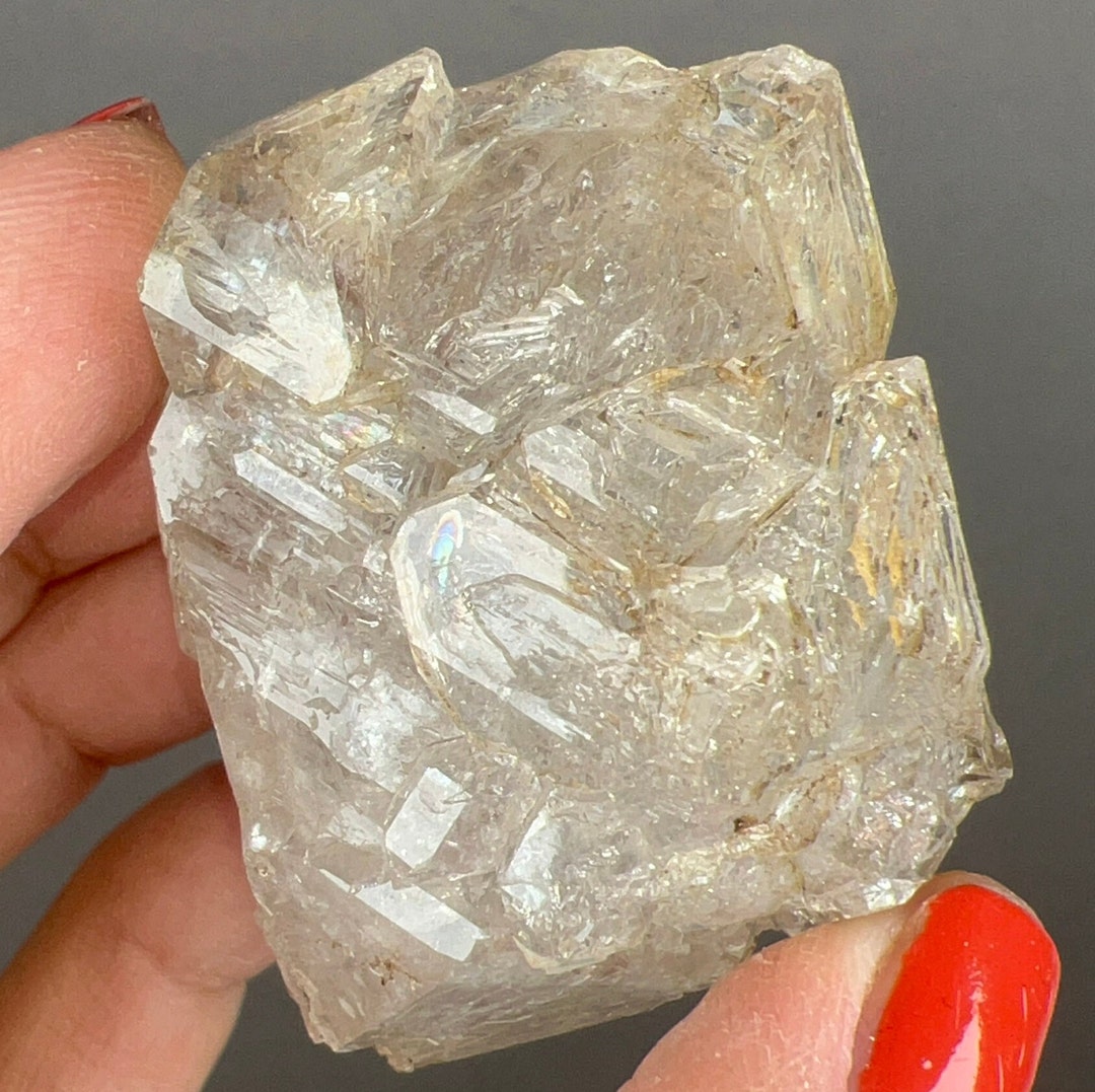 Amazing Fenster Window Quartz With Clay Inclusion, Fenster Quartz - Etsy