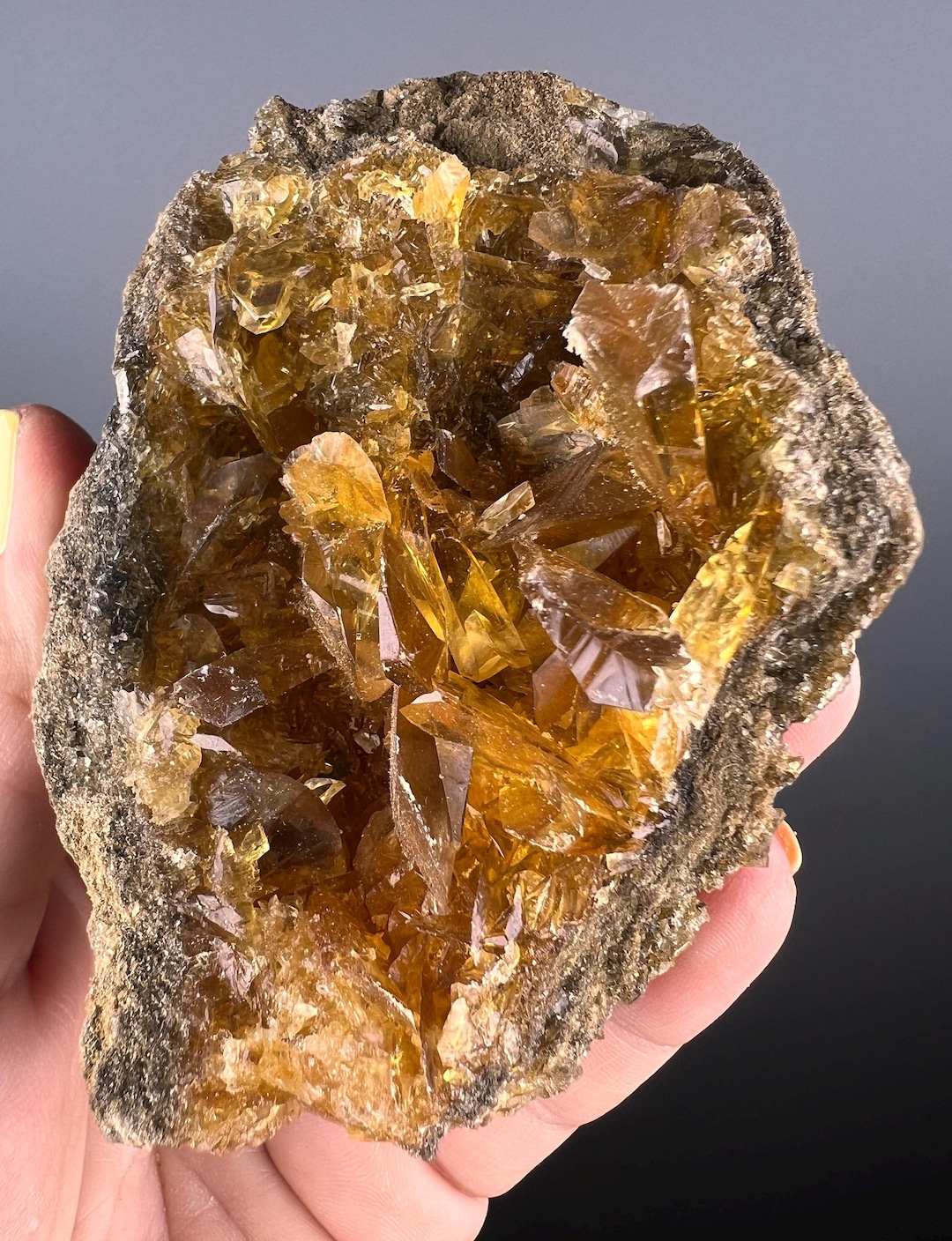Gemmy Swallow Tail Yellow Selenite Specimen From Peru - Etsy