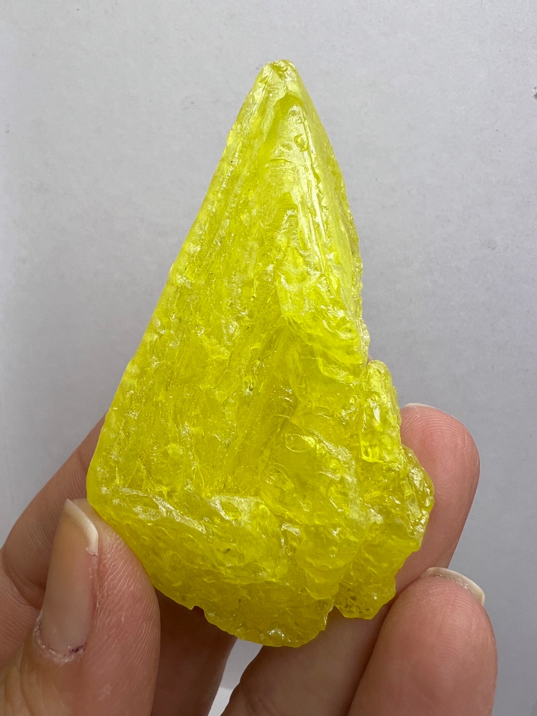 Rich Color! Yellow Sulphur Crystal Specimen From Peru - Etsy