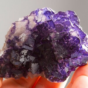 Violet Purple Fluorite Specimen - Etsy