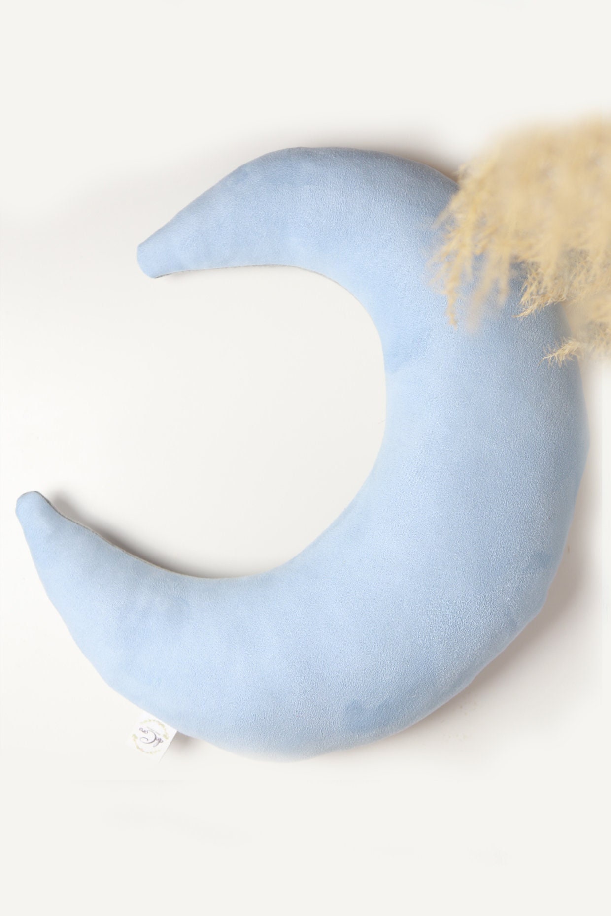 Moon Pillow Crescent Cushion Moon and Star Nursery Decor - Etsy