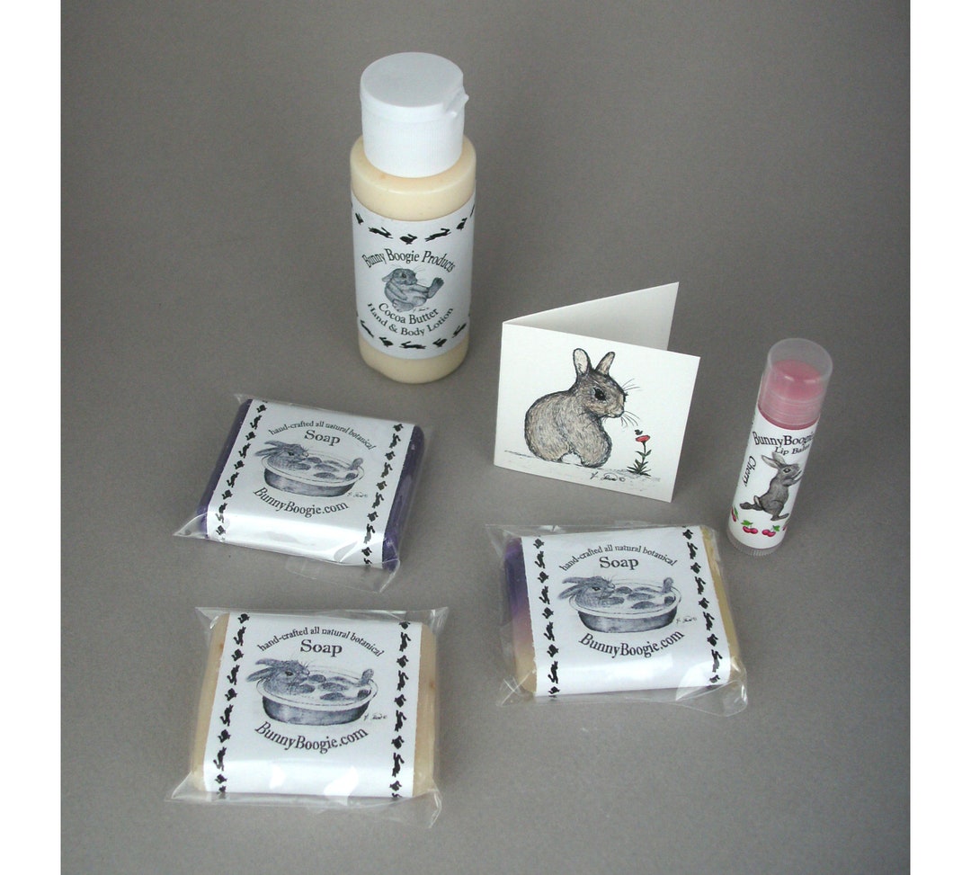 Send Some Love, Self Care Gift Set, Rabbit Lovers Gift, Skin Care Set ...