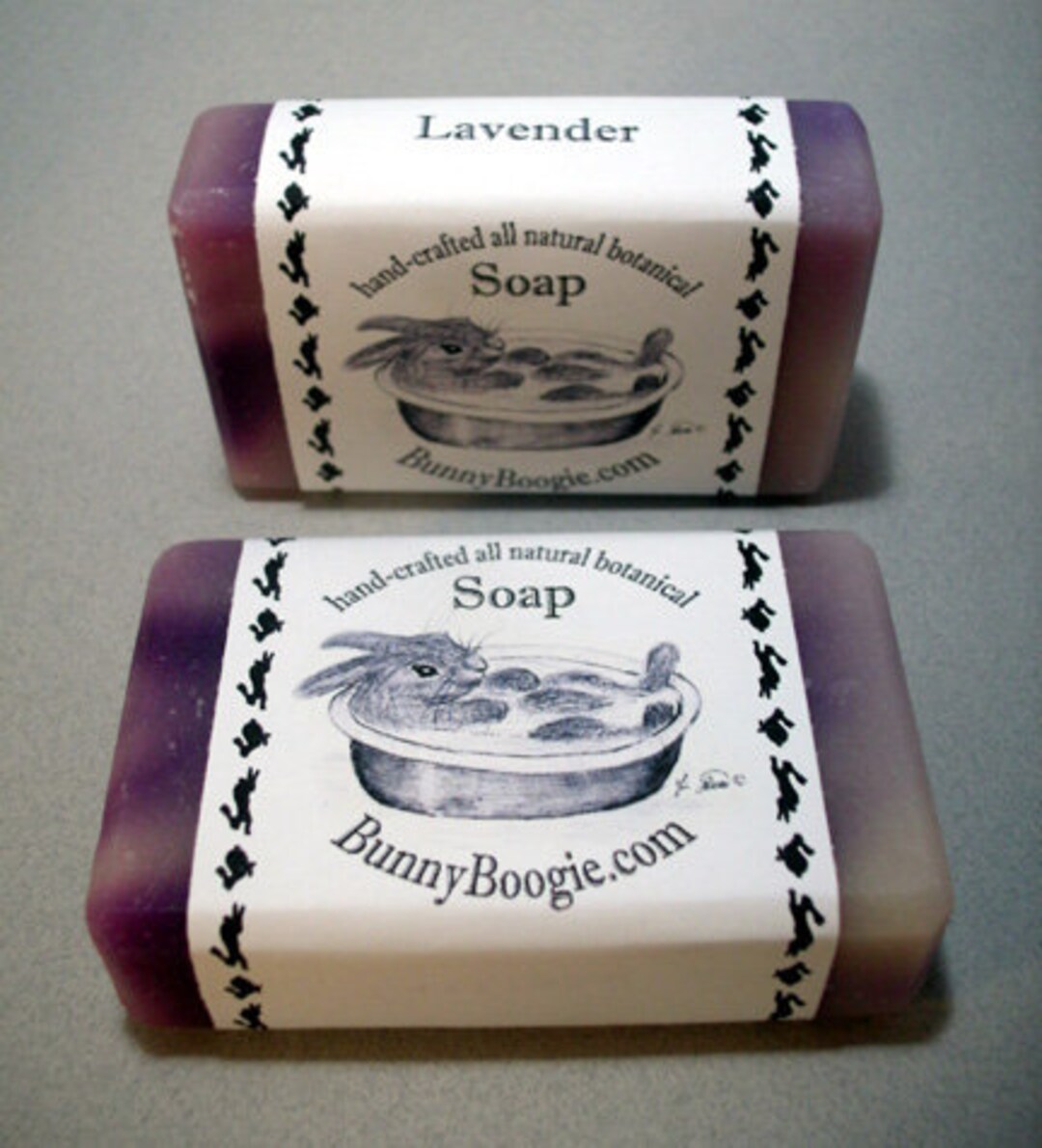 Gift for Rabbit Lover, 2 Large Soap Bars, Rabbit Owner Gift, Hand ...