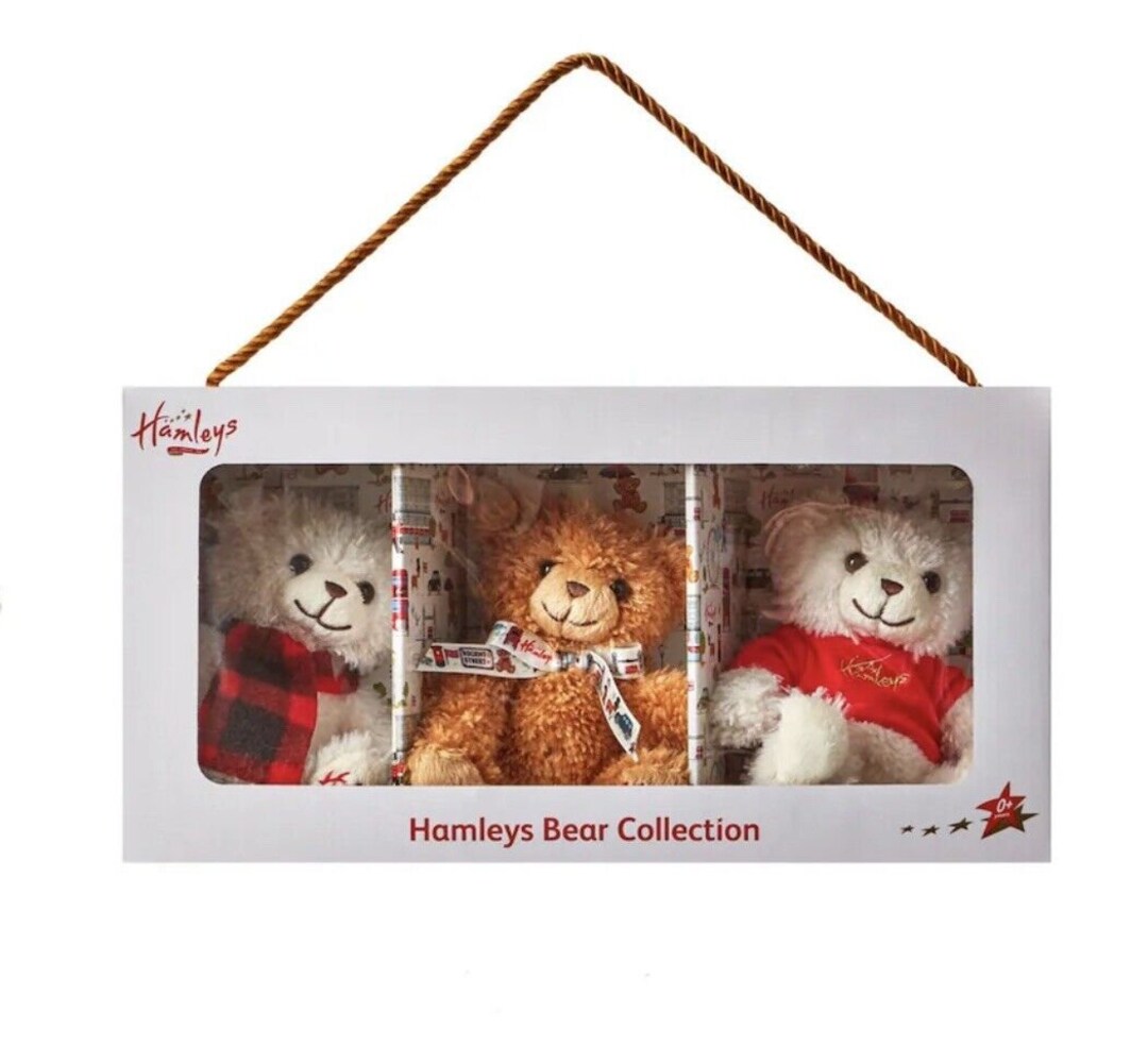 Hamleys Tiny Teddy Trio Bear Collection - Etsy