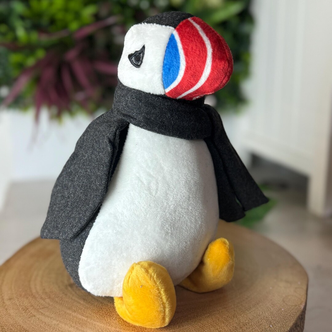 Plush Puffin Doorstop - Etsy