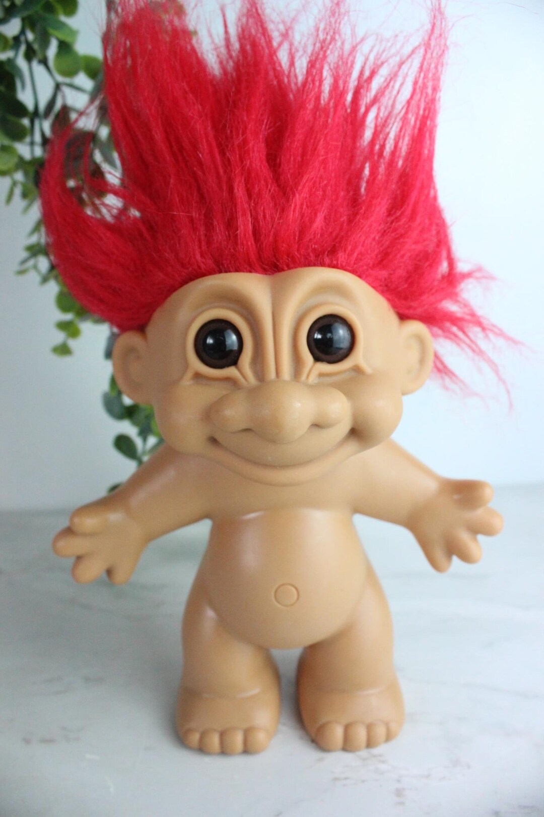 Vintage Russ Troll 1980s 8 Figure Red Hair Brown Eyes - Etsy
