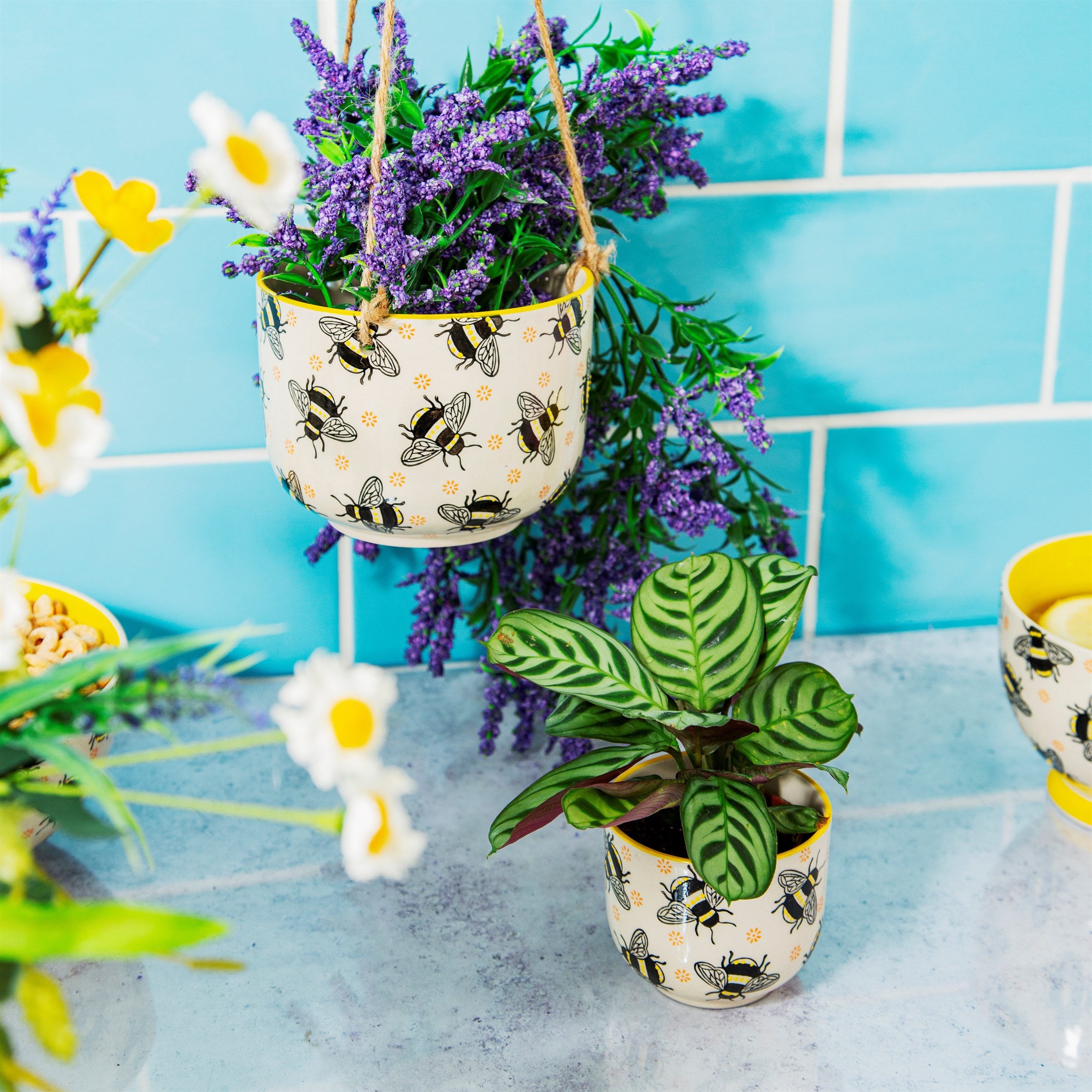 Beautiful Bee Small Planter - Etsy