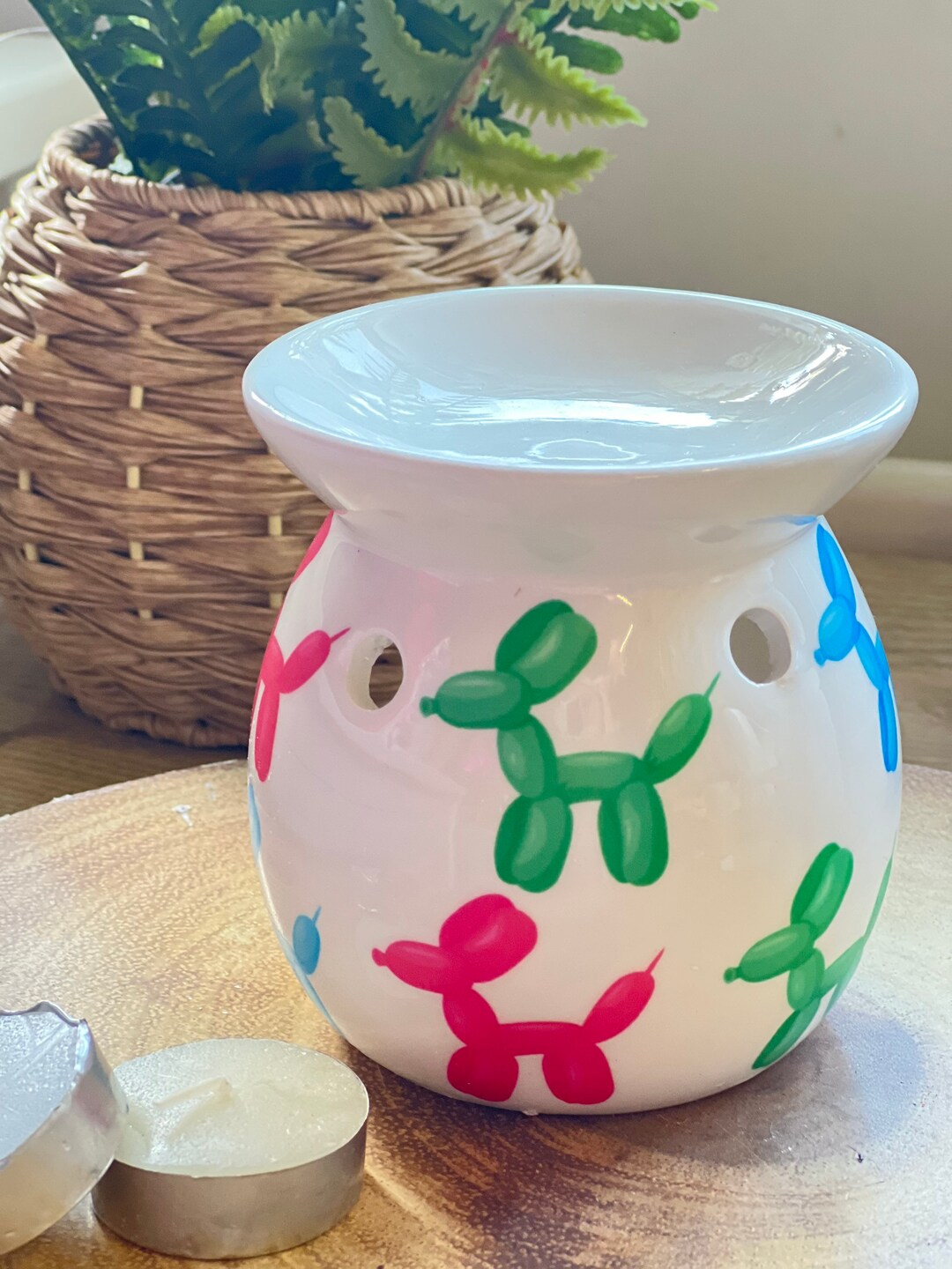 Wax Melt Burner Balloon Animal Print Tart Warmer Oil Burner Balloon ...