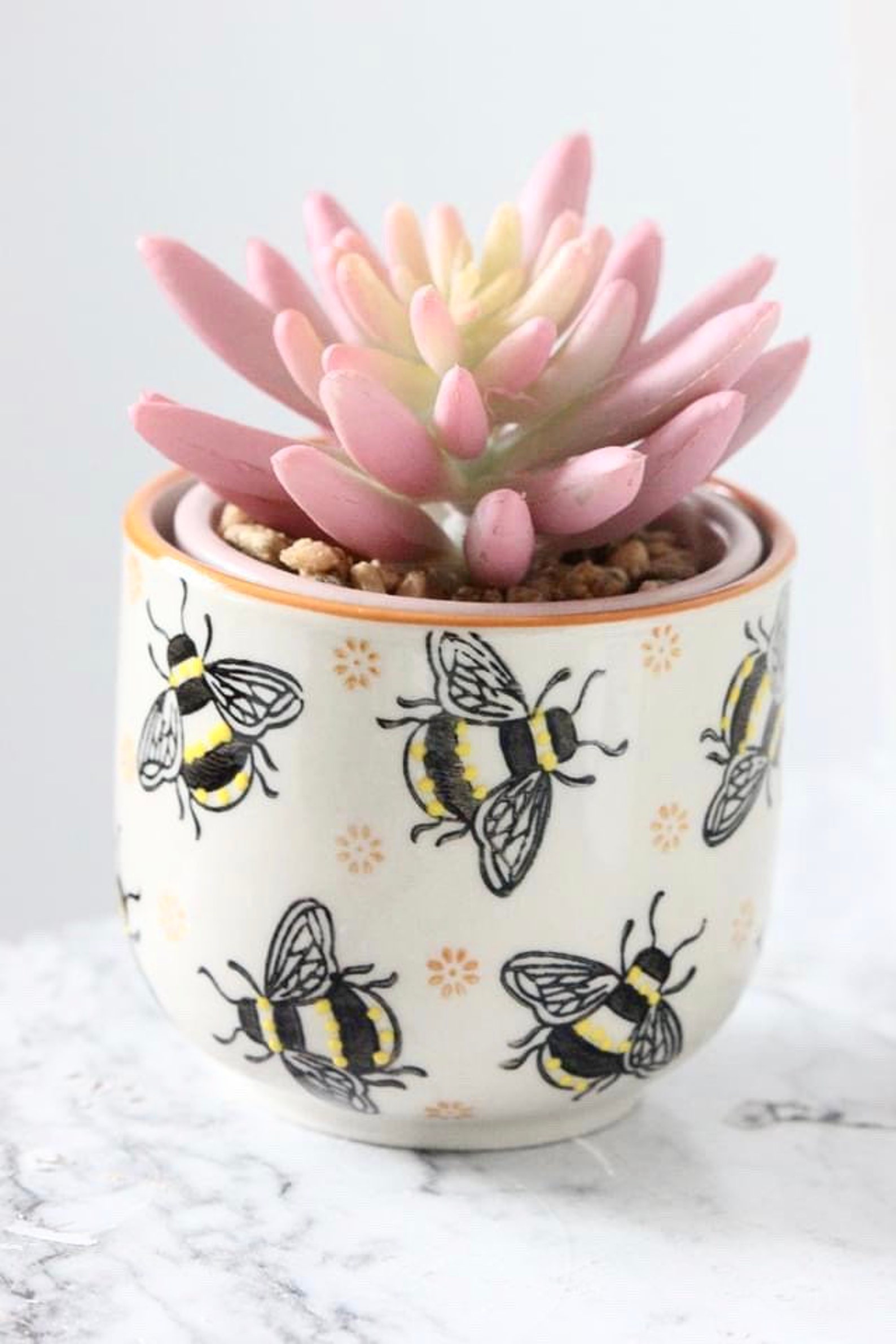 Beautiful Bee Small Planter - Etsy