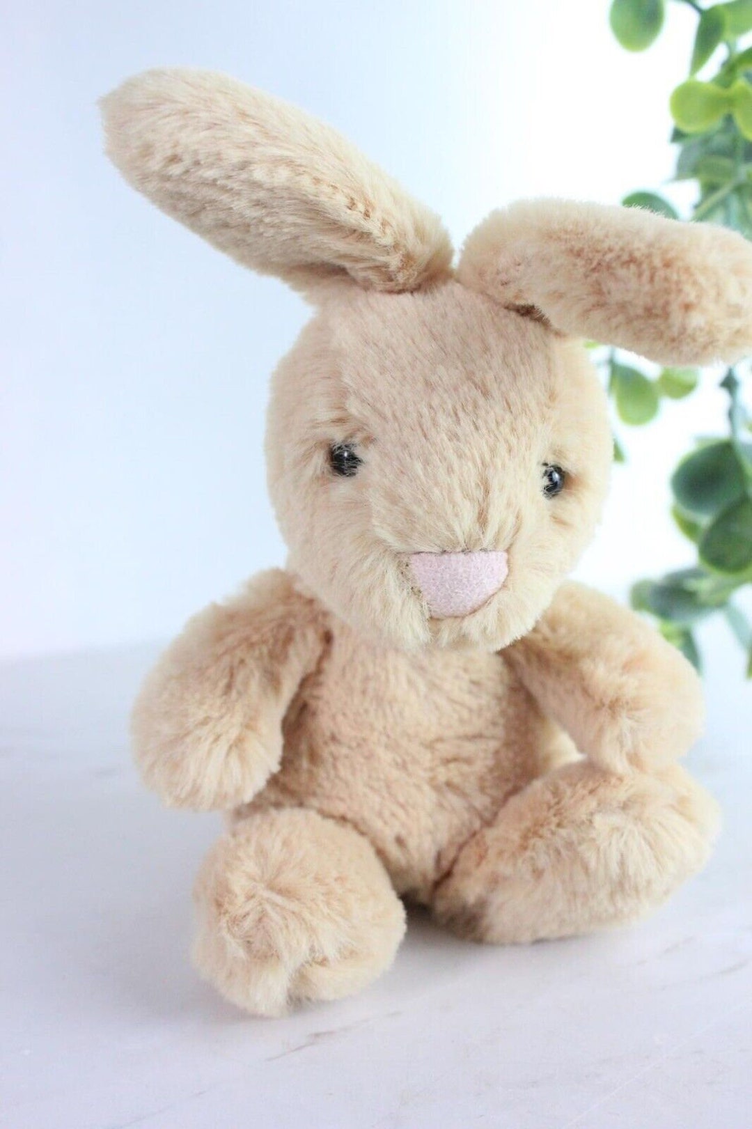Jellycat Poppet Honey Bunny Plush Soft Toy Small 6in Rabbit Comforter ...