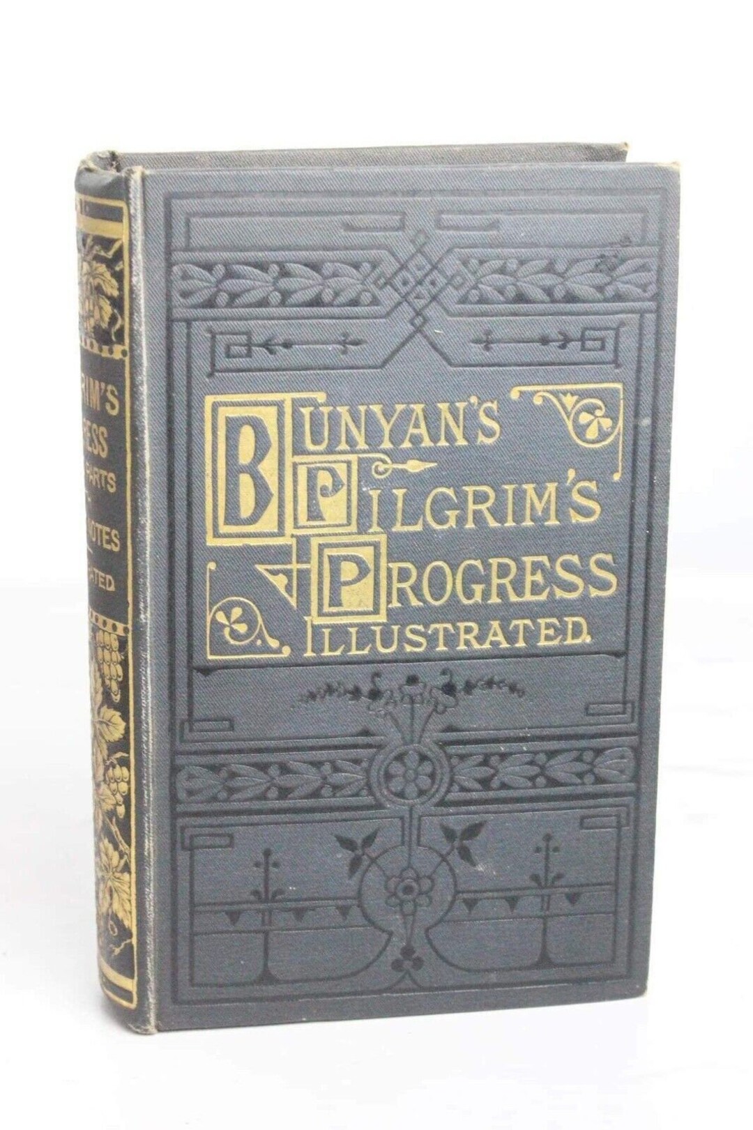The Pilgrims Progress Illustrated in 3 Parts With 100 Wood Engravings ...