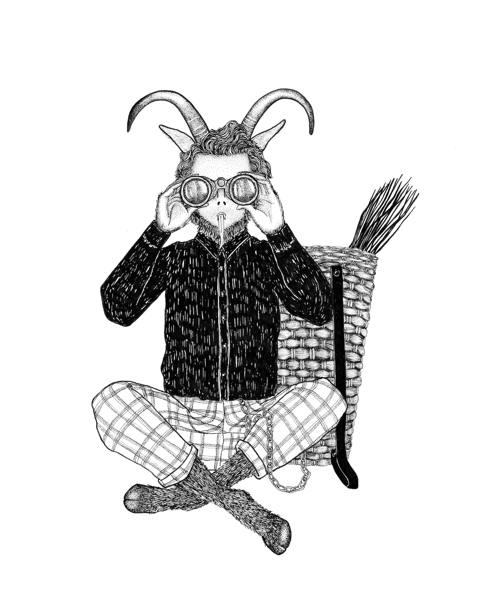 Krampus Christmas Card. Merry Krampus. Happy Krampus. Quirky - Etsy ...