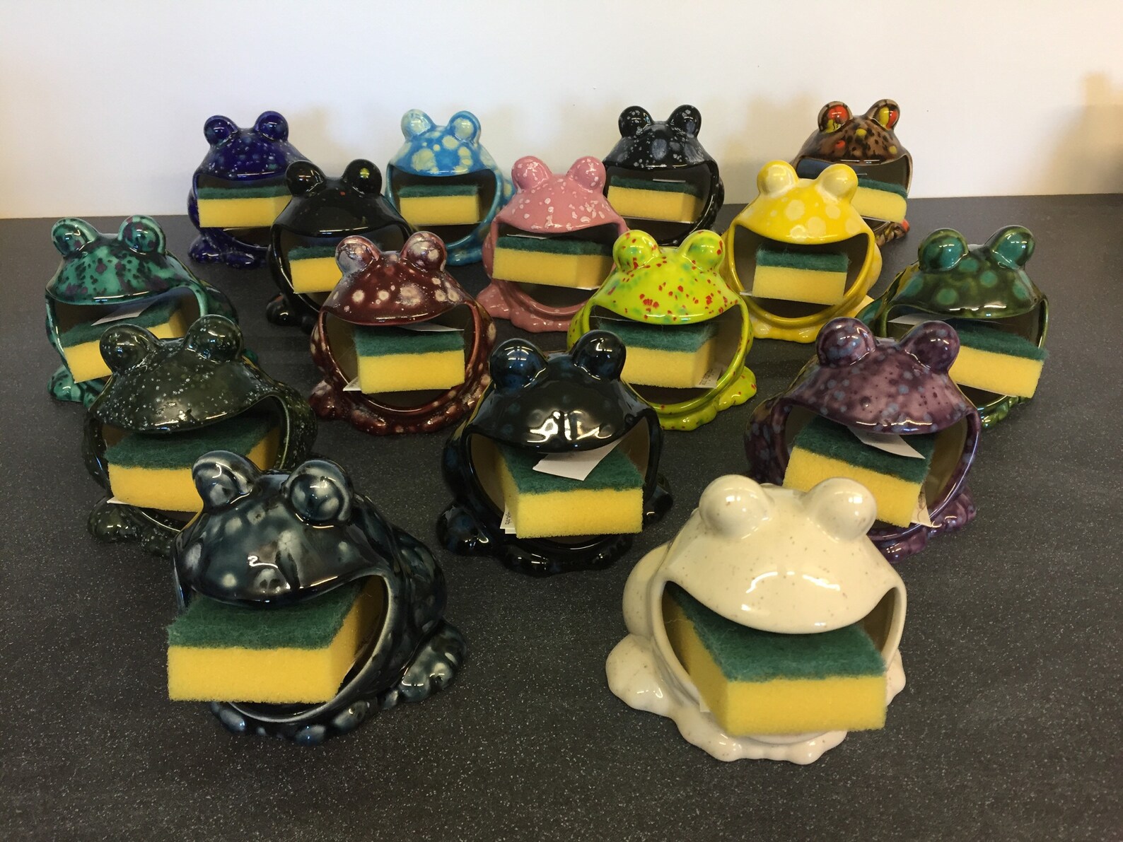 Frog Scrubby Holder Kitchen Decor Scrubby Holder Soap - Etsy