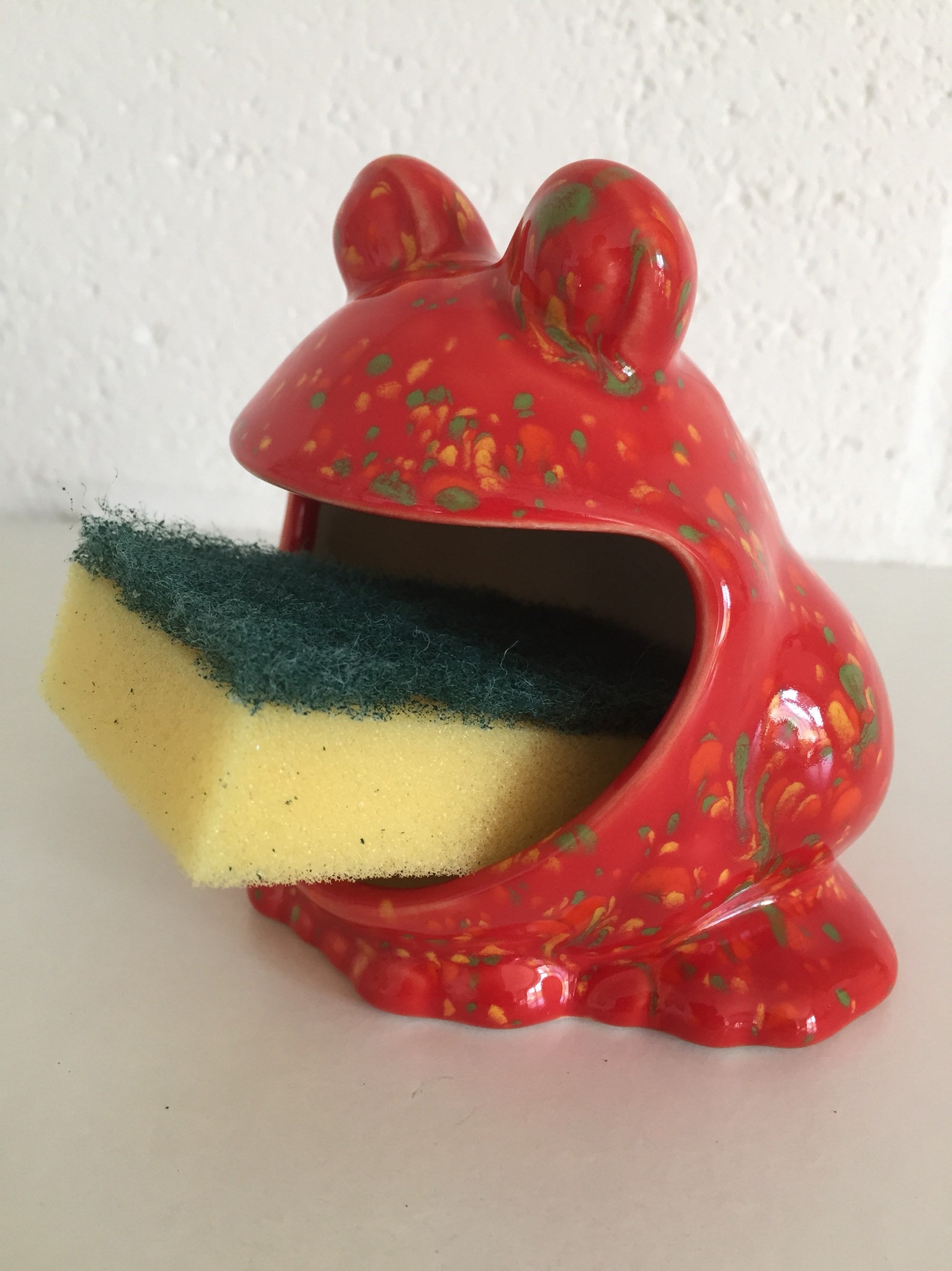 Frog Scrubby Holder Kitchen Decor Scrubby Holder Soap - Etsy