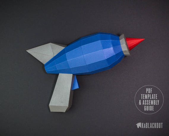 Printable Paper Gun Templates