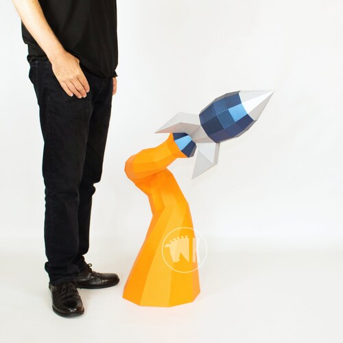 Space Shuttle Papercraft Nasa DIY 3D Space Ship Rocket Low - Etsy Canada