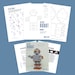 Robot Papercraft, DIY Robot Template, Robot Party Decor, Robot Birthday ...