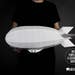 Low Poly Airship, Steampunk Airship, Airship Papercraft, Paper Model ...