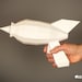 Raygun Papercraft, Low Poly Retro Raygun, Steampunk Raygun, Space Gun ...