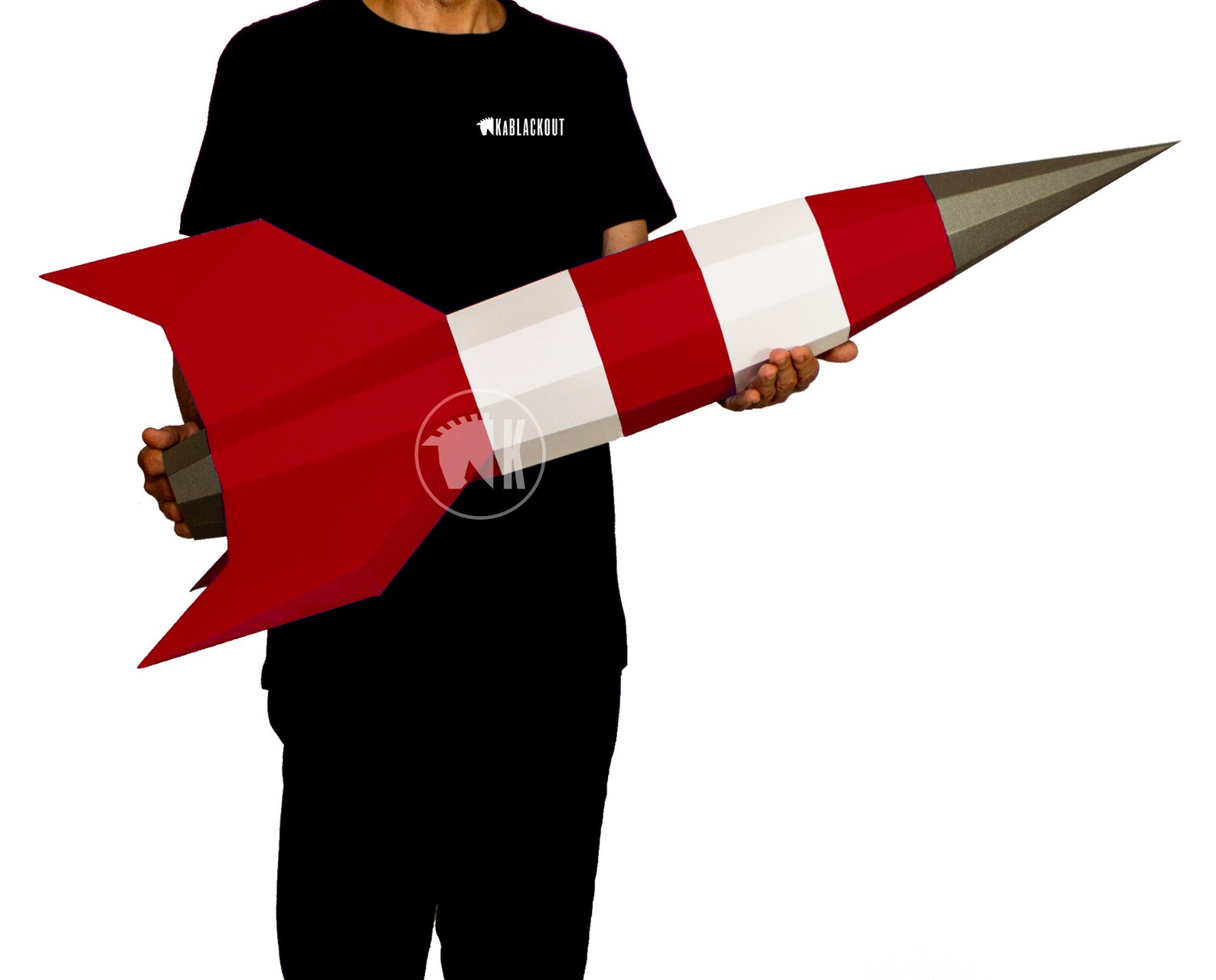 XL Papercraft Rocket Discount Offer 3D Papercraft Rocket | Etsy