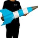 Low Poly Papercraft Rocket Paper Rocket Desk Decor Paper Craft ...