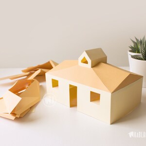 Noah's Ark Papercraft Template, Papercraft Ark, Noahs Ark Decoration ...