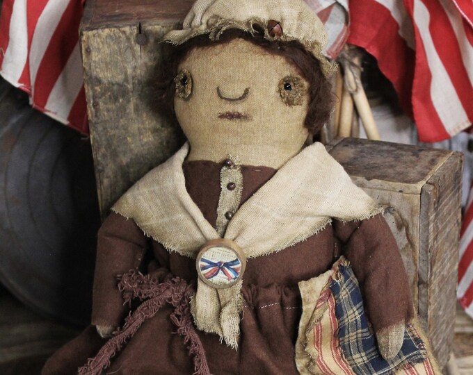 Primitive Patriotic Doll Betsy Ross - Etsy