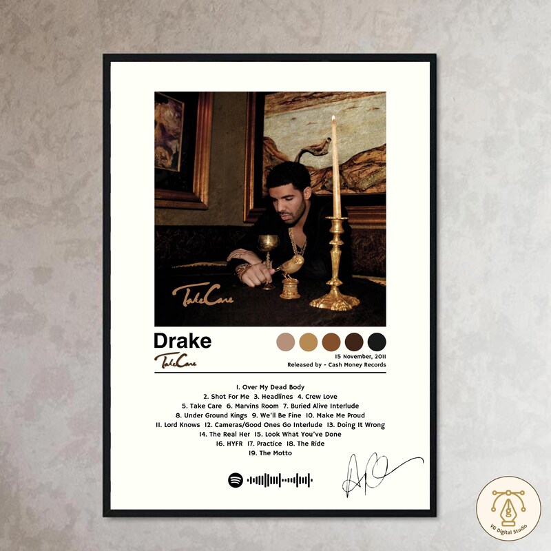 Drake's Album Poster - Etsy