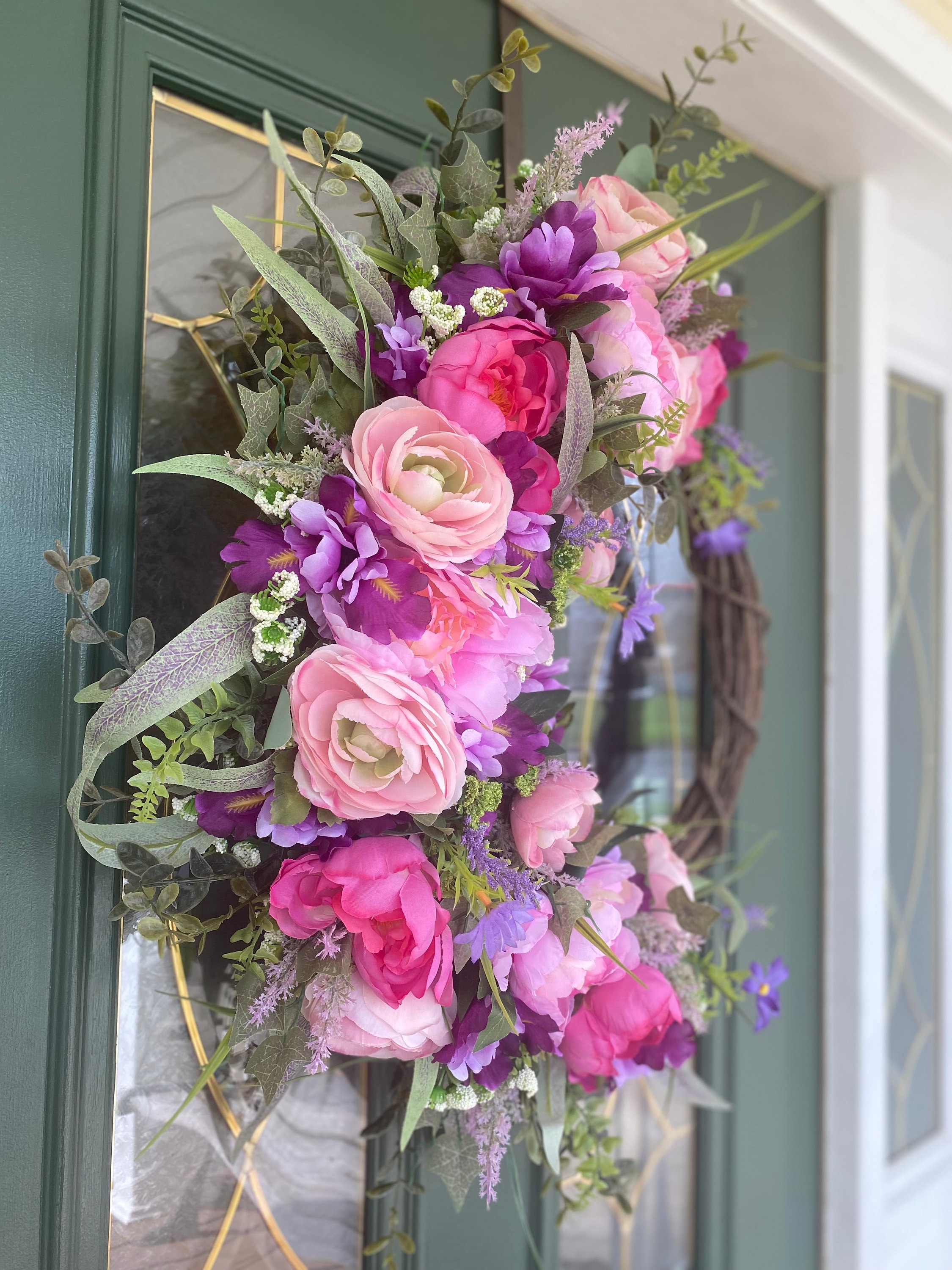 Summer Wreaths Spring Wreath for Front Door Summer Wreaths - Etsy