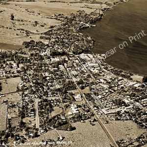 1941 Aerial View of Hilo, Hawaii Vintage Old Photo - Art Print ...