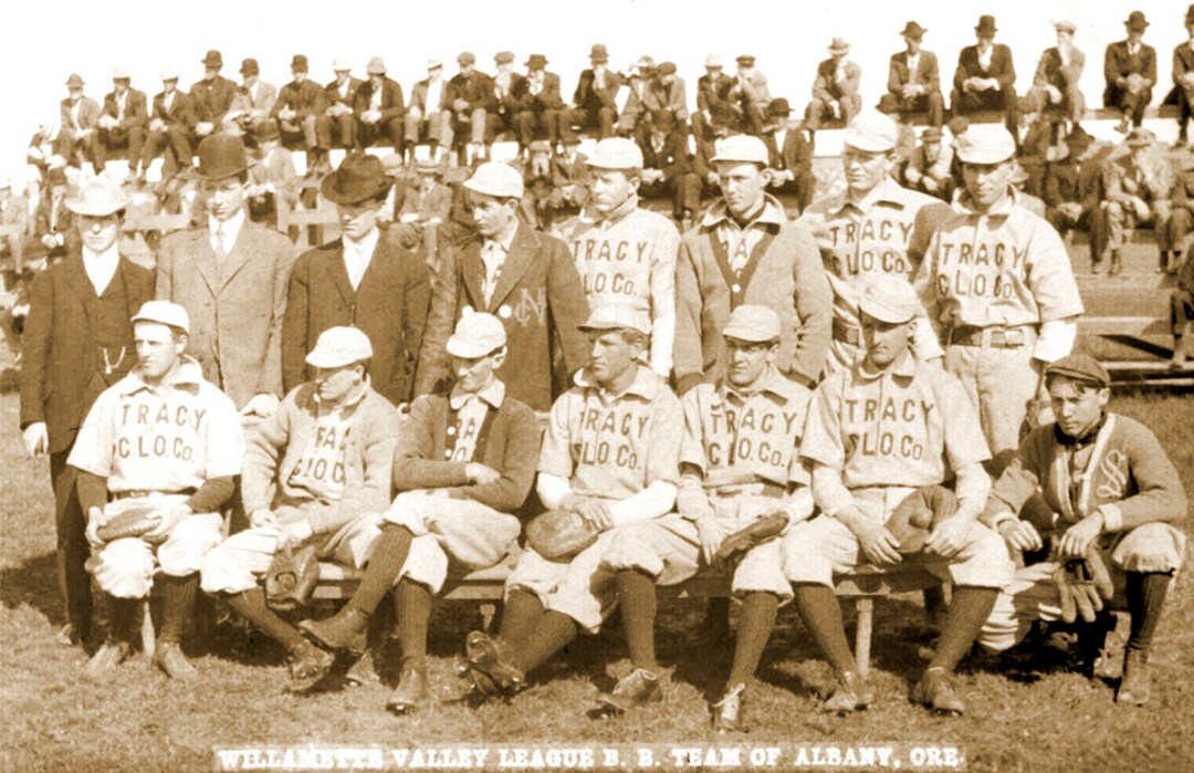 1910 Albany Oregon Baseball Team Vintage Photograph 11 - Etsy