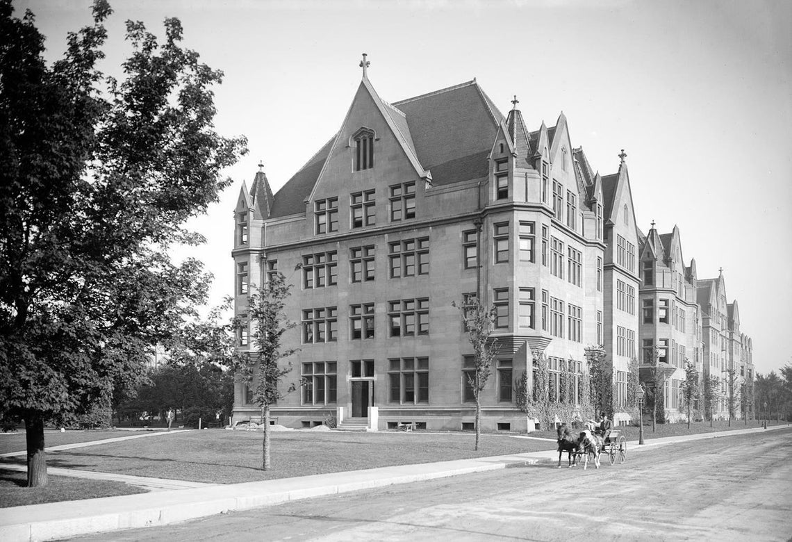1900-15 Cobb Lecture Hall U. of Chicago Vintage Photograph - Etsy