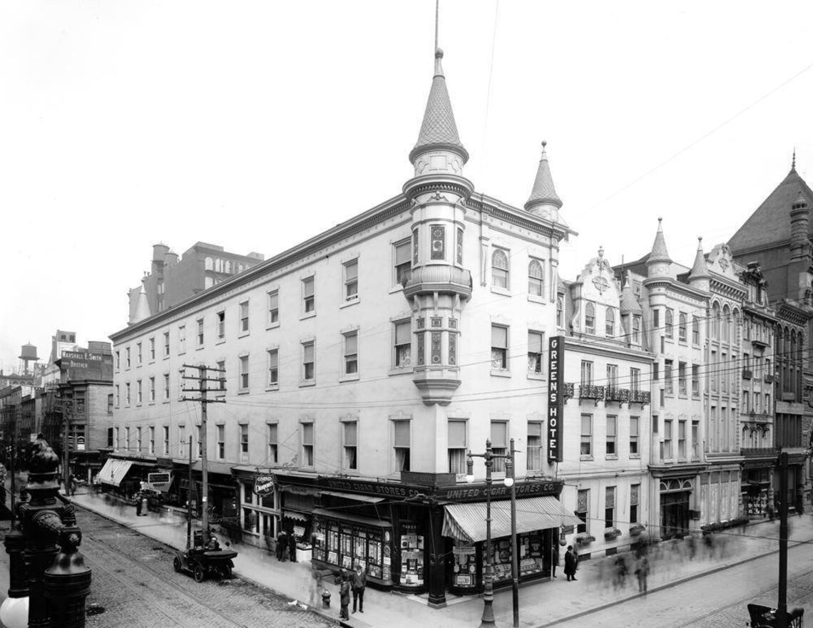 1900-1920 Green's Hotel Philadelphia PA Vintage | Etsy