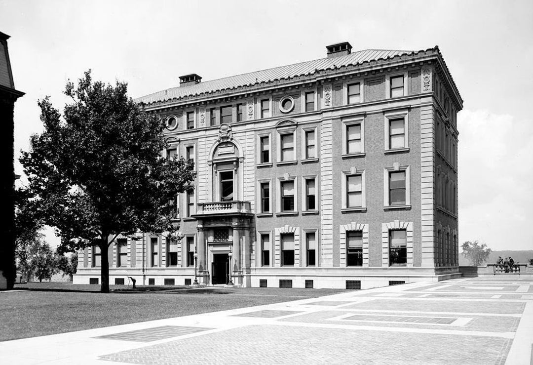 Columbia University Engineering Building - 1903 NYC Vintage Photo Art ...