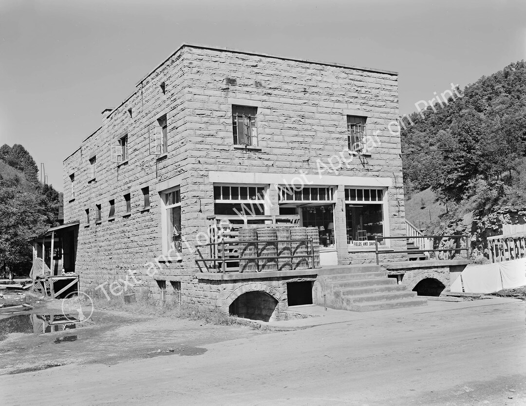 1946 General Store, Wheelwright Junction, West Virginia Vintage Old ...
