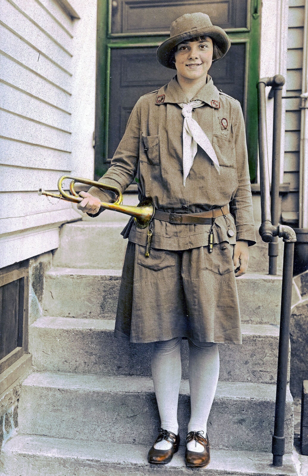 1928 Girl Scout Lillian Abdalian Old Photo 11 X 17 Reprint - Etsy