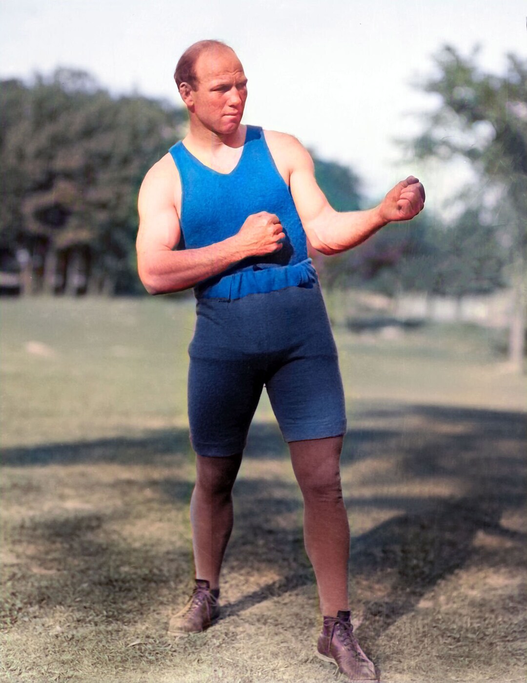 1910-1915 Boxer Colin Bell Old Photo 8.5 X 11 - Etsy