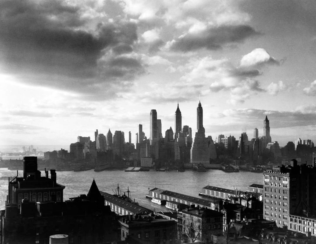 1933 New York City Skyline Vintage Photograph 8.5" X 11" Art Print ...