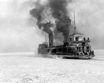 Old Steamboat - Etsy