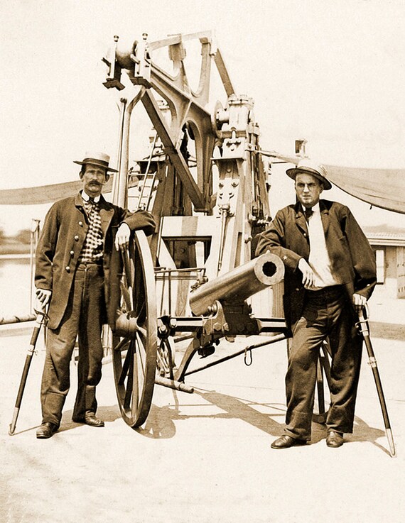 1861-1865 Officers of U.S.S. Hunchback Vintage Photograph | Etsy