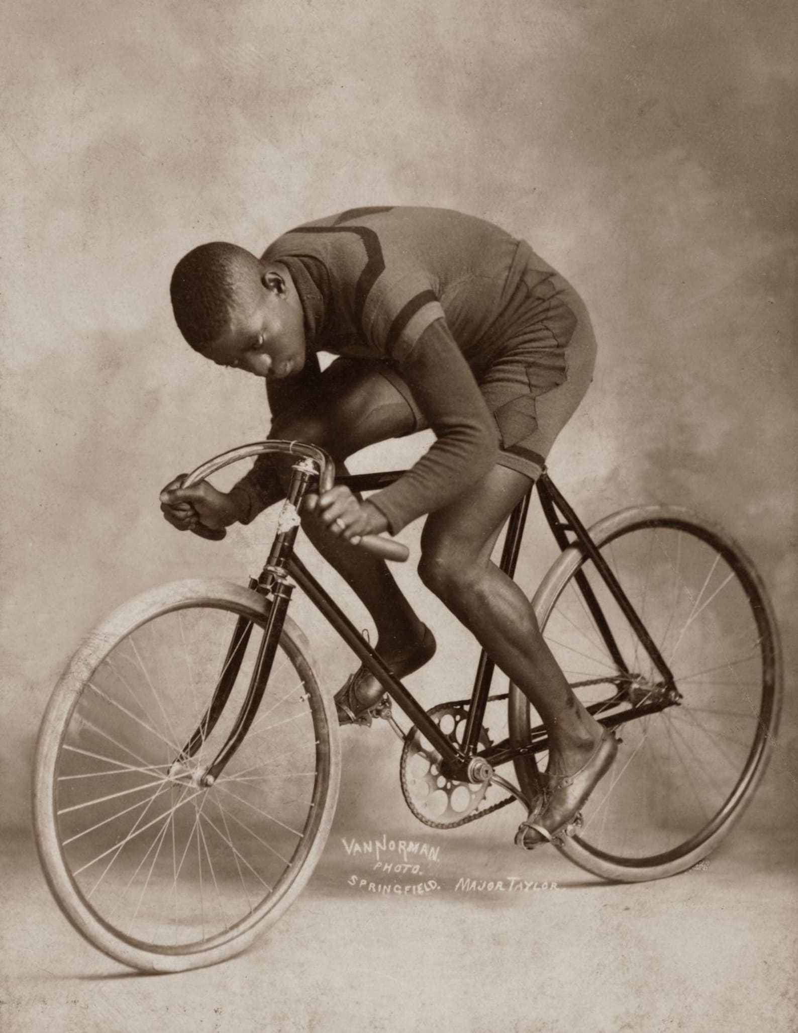 1898 Marshall Major Taylor Cycling Legend Vintage Photograph | Etsy